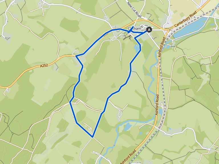 Chilham Square – The Woolpack Inn Loop from Chilham | hike | Komoot